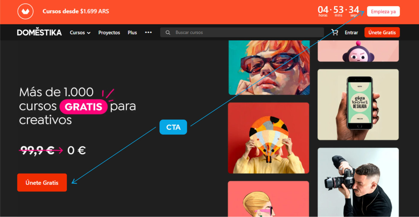 ¿Qué es un CTA o Call To Action? – Seonet